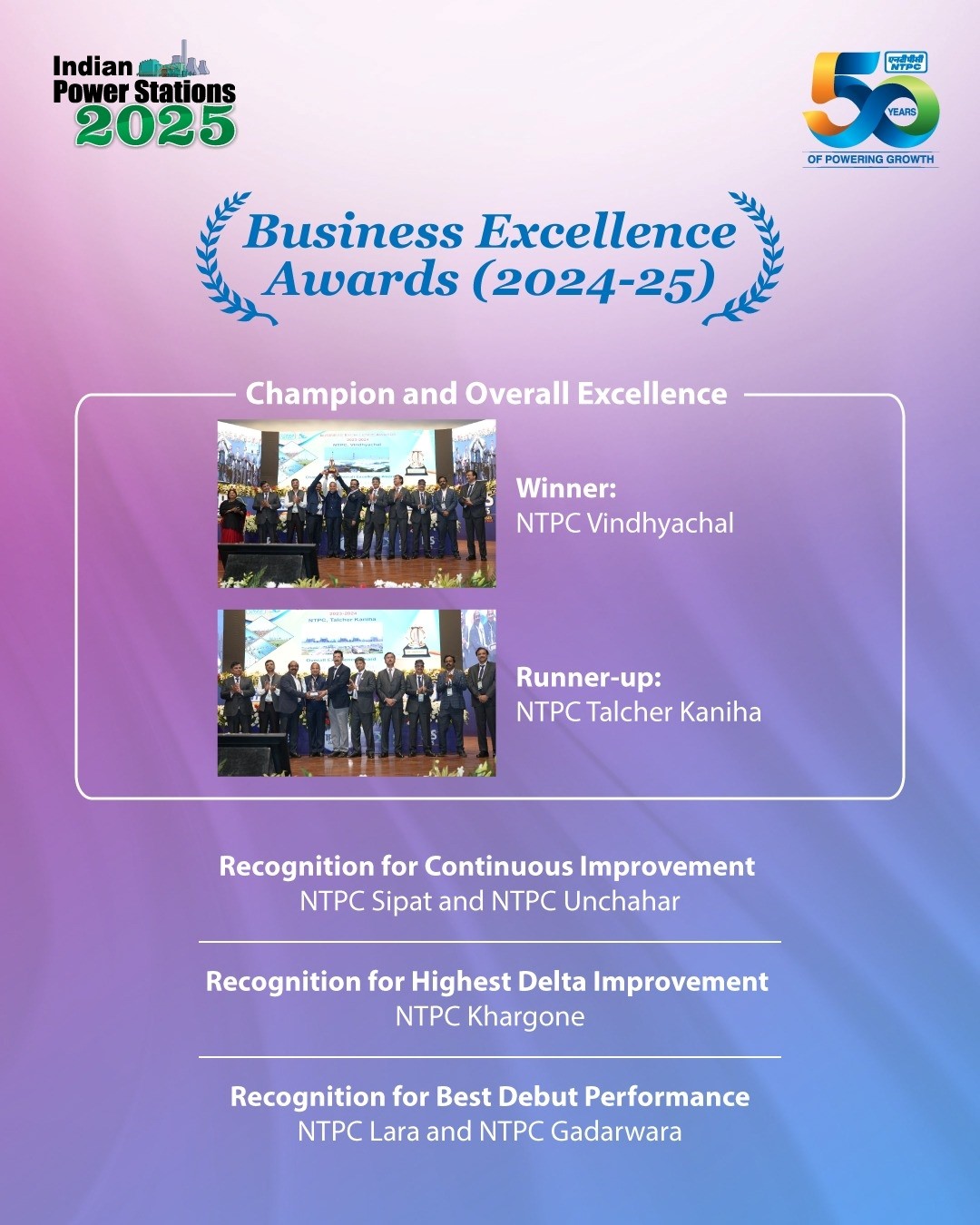 Indian Power Stations O&M Conference (IPS 2025) | NTPC Limited